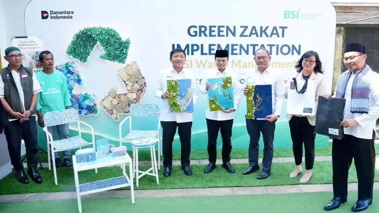 BSI Pastikan Green Zakat Ubah Sampah Jadi Aset Lewat Program Waste ...